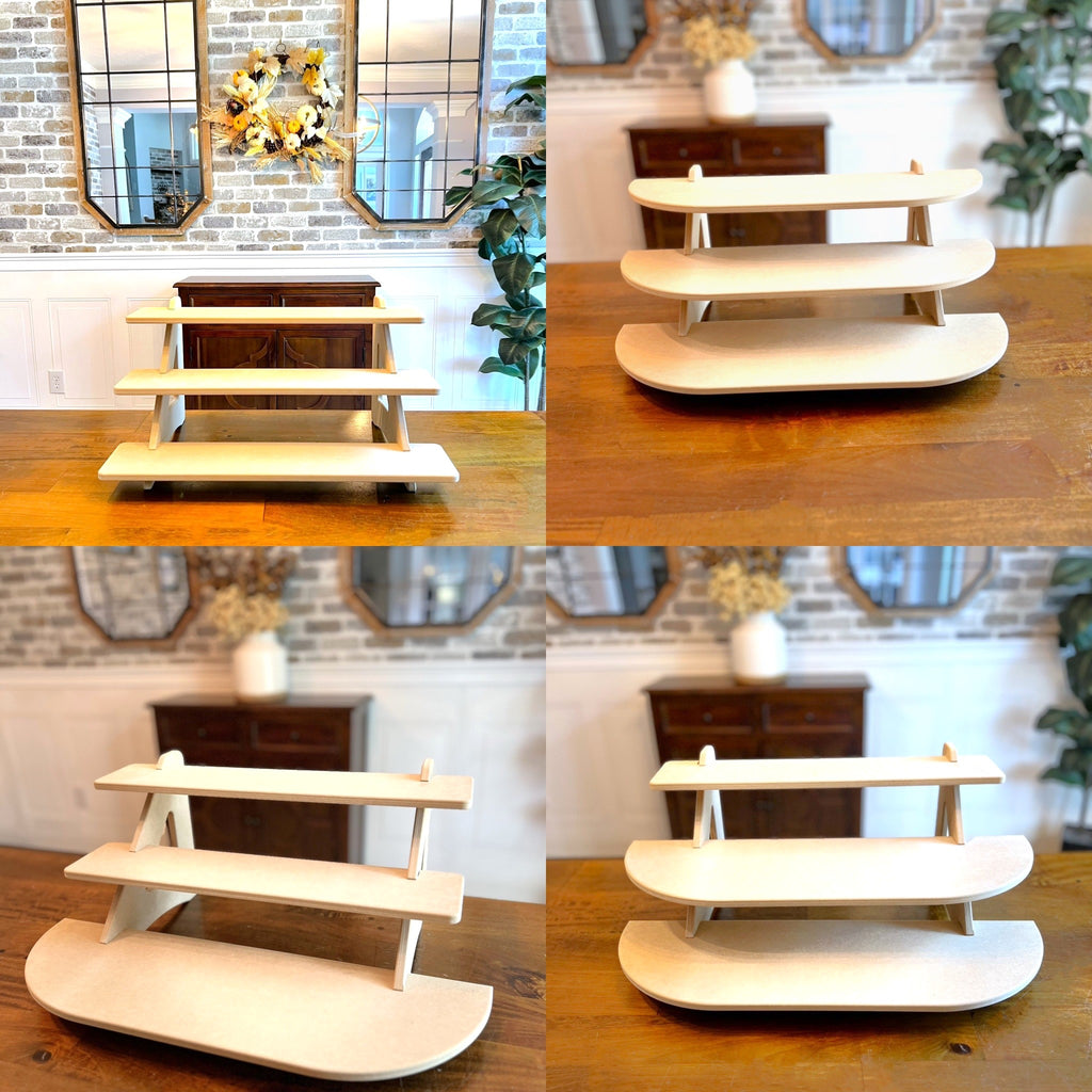 2-Pack MDF Display Stands $160 – Wood Evolutions